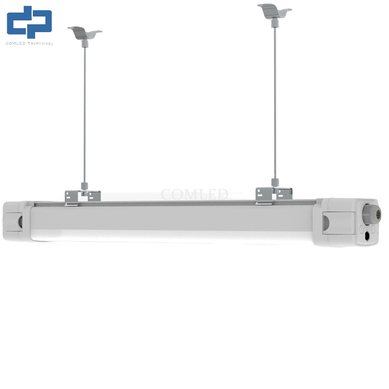 20W 2FT Linear Led Light Fixture With Sensor IP66 IK10 Led Batten Fitting